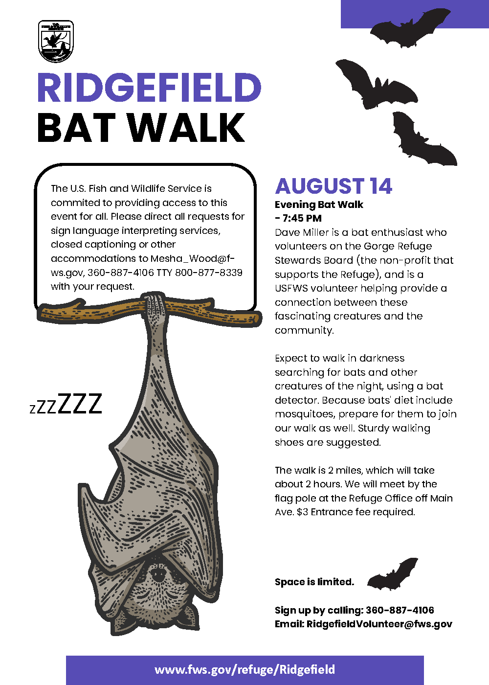Naturalist-led Walks - Friends of the Ridgefield National Wildlife Refuge